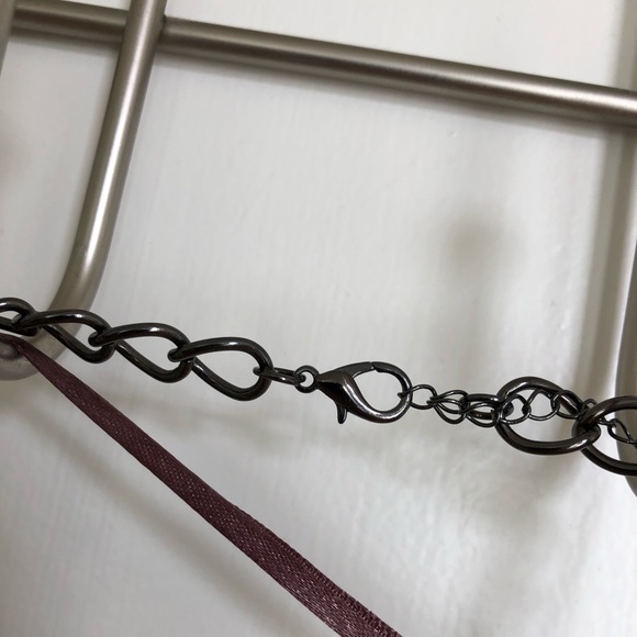 BaubleBar | Jewelry | Baublebar Blue Crystal Spike Statement Necklace ...